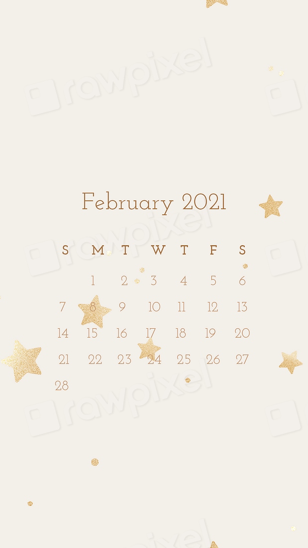 Calendar 2021 February editable template | Premium PSD - rawpixel