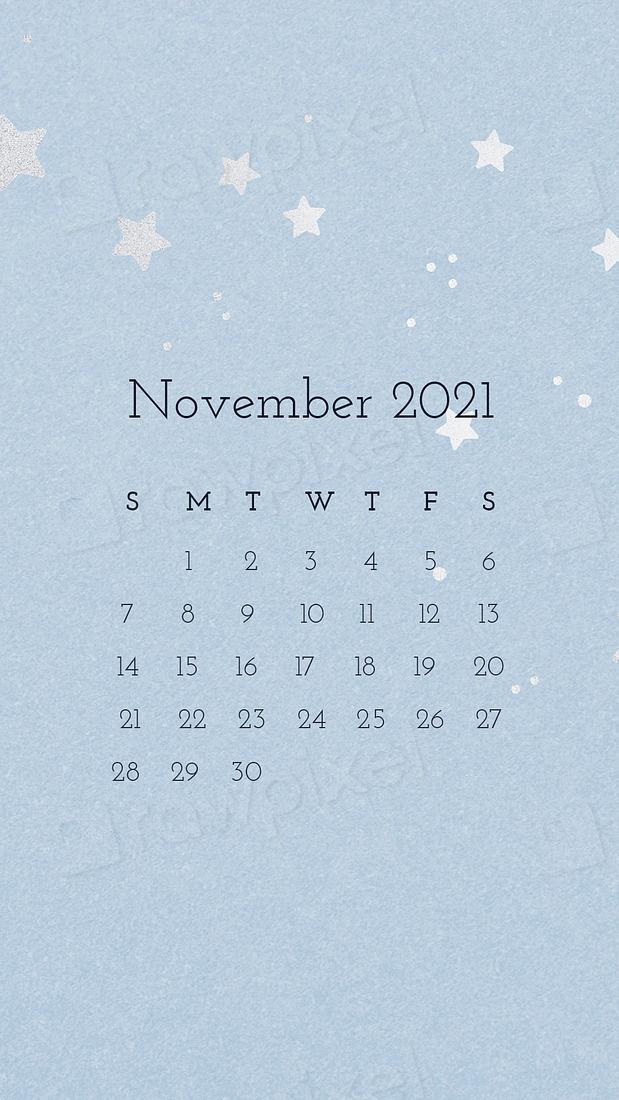 Calendar 2021 November editable template | Premium PSD - rawpixel