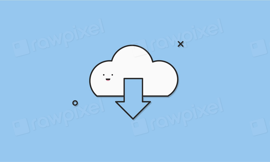 Illustration of cloud storage | Premium Vector - rawpixel