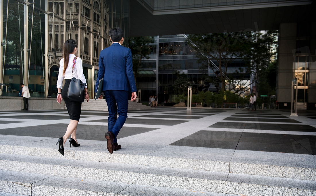 Business people way work | Premium Photo - rawpixel