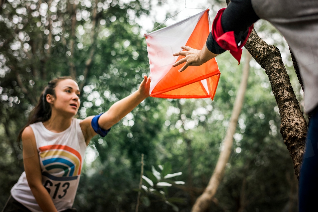 Outdoor orienteering check point activity | Premium Photo - rawpixel