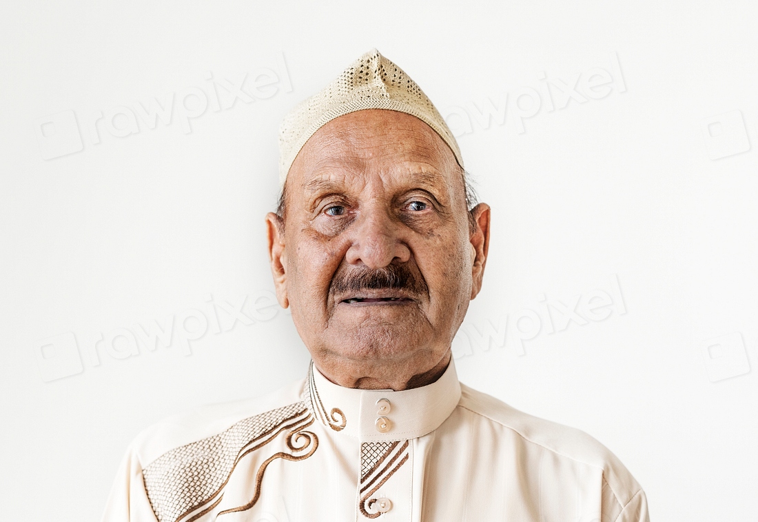 Portrait of a Muslim man | Premium Photo - rawpixel