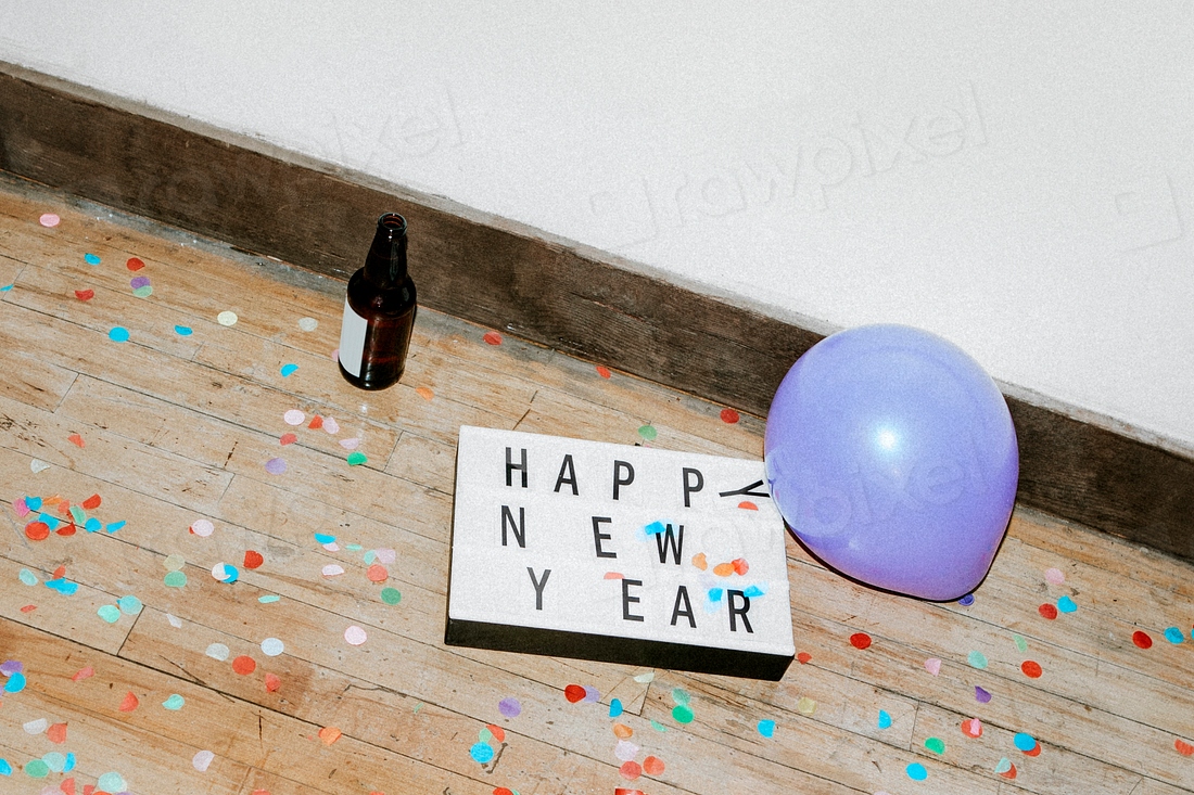Happy new year sign party | Premium Photo - rawpixel