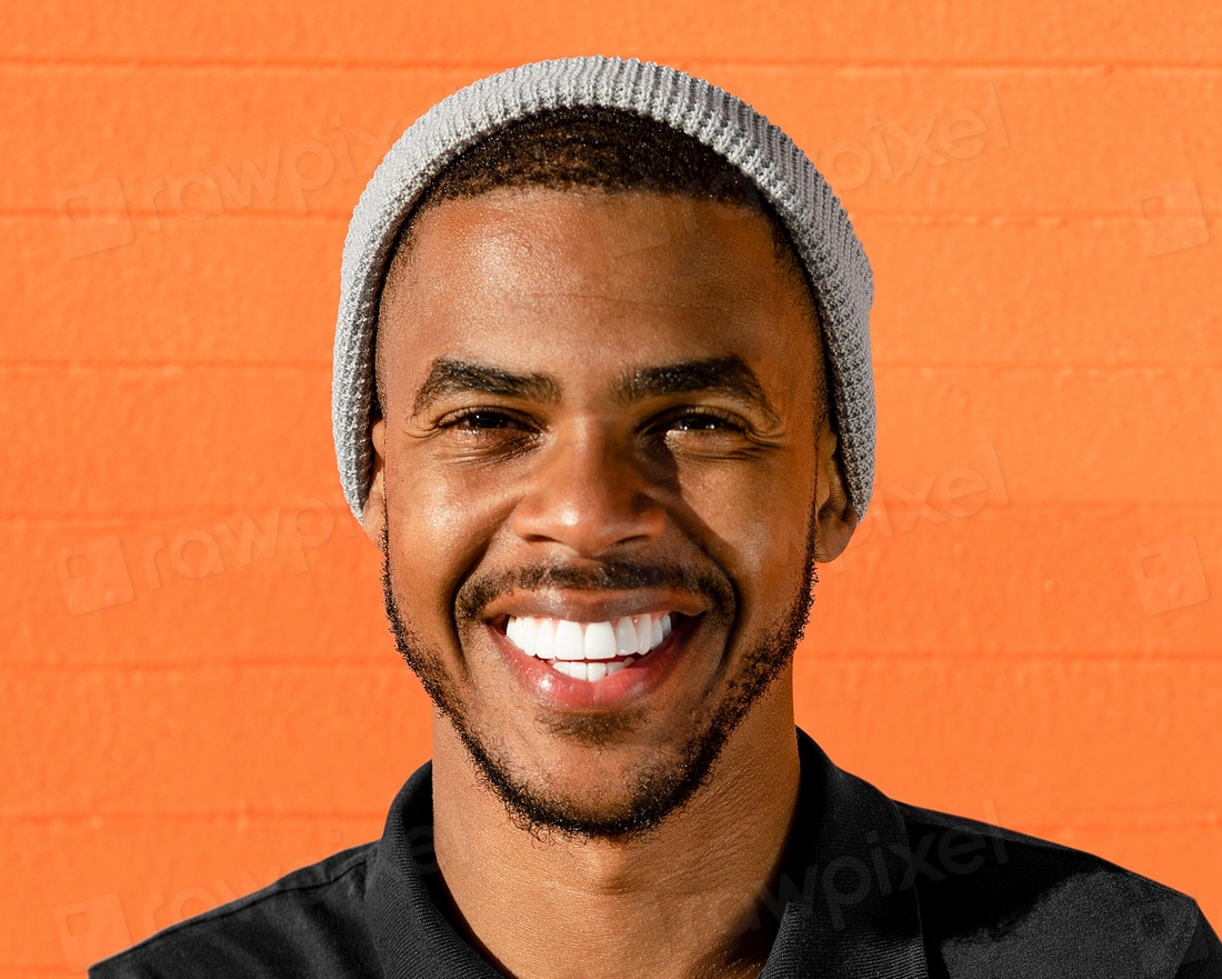Handsome man smiling, happy face | Premium PSD - rawpixel