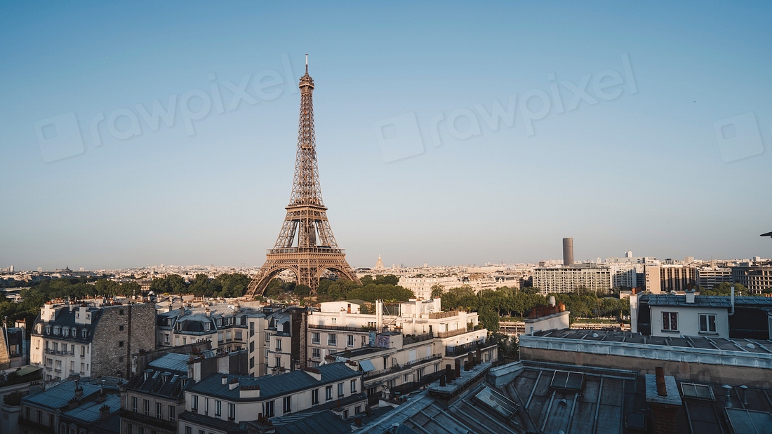 Paris desktop wallpaper background, Eiffel | Premium Photo - rawpixel