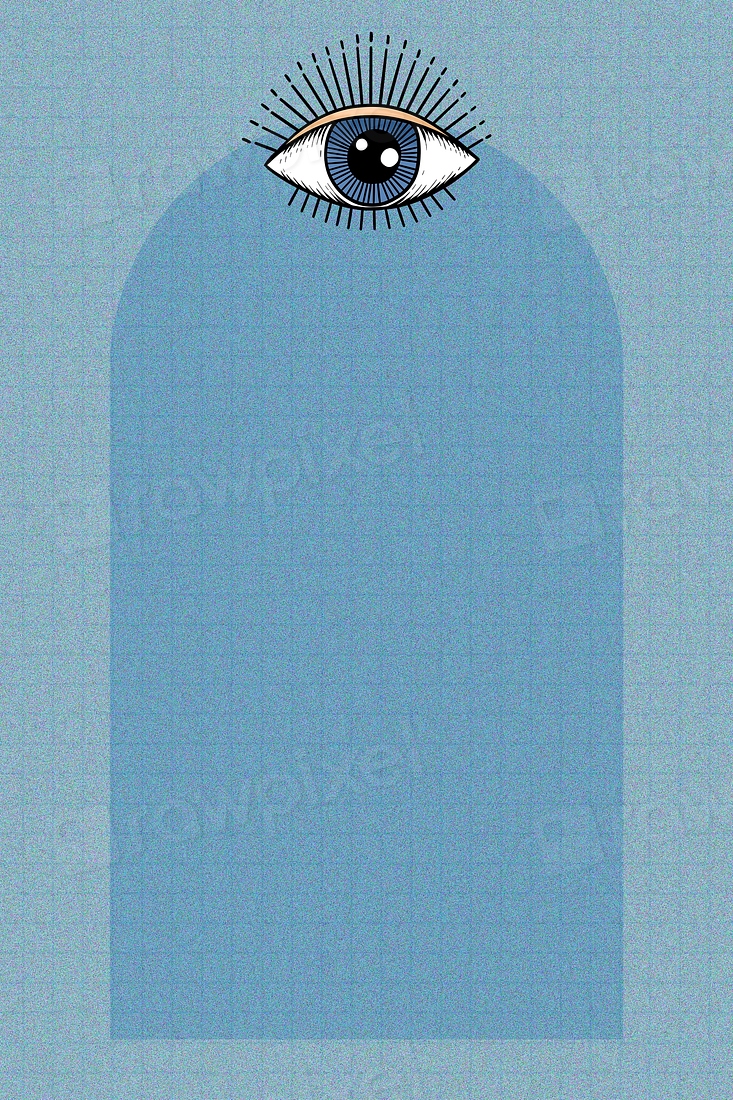 Evil eye frame design resource | Premium PSD - rawpixel