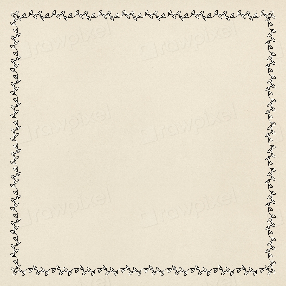 Vintage ornamental decorative frame beige | Premium PSD - rawpixel