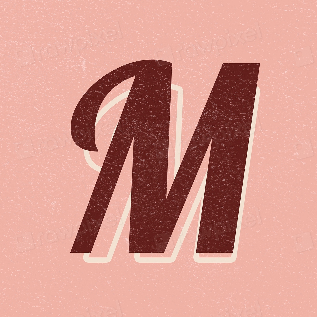 Letter M font printable z | Premium PSD - rawpixel
