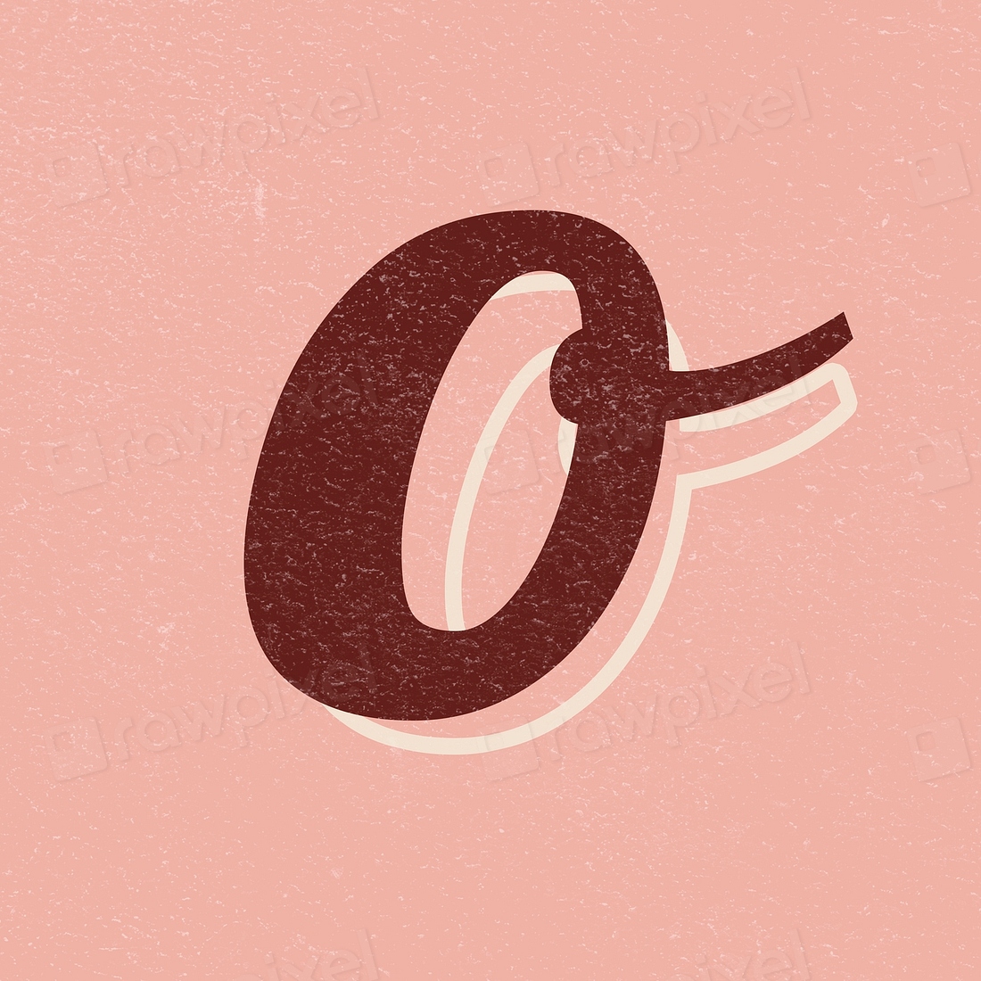 Letter O font printable z | Premium PSD - rawpixel