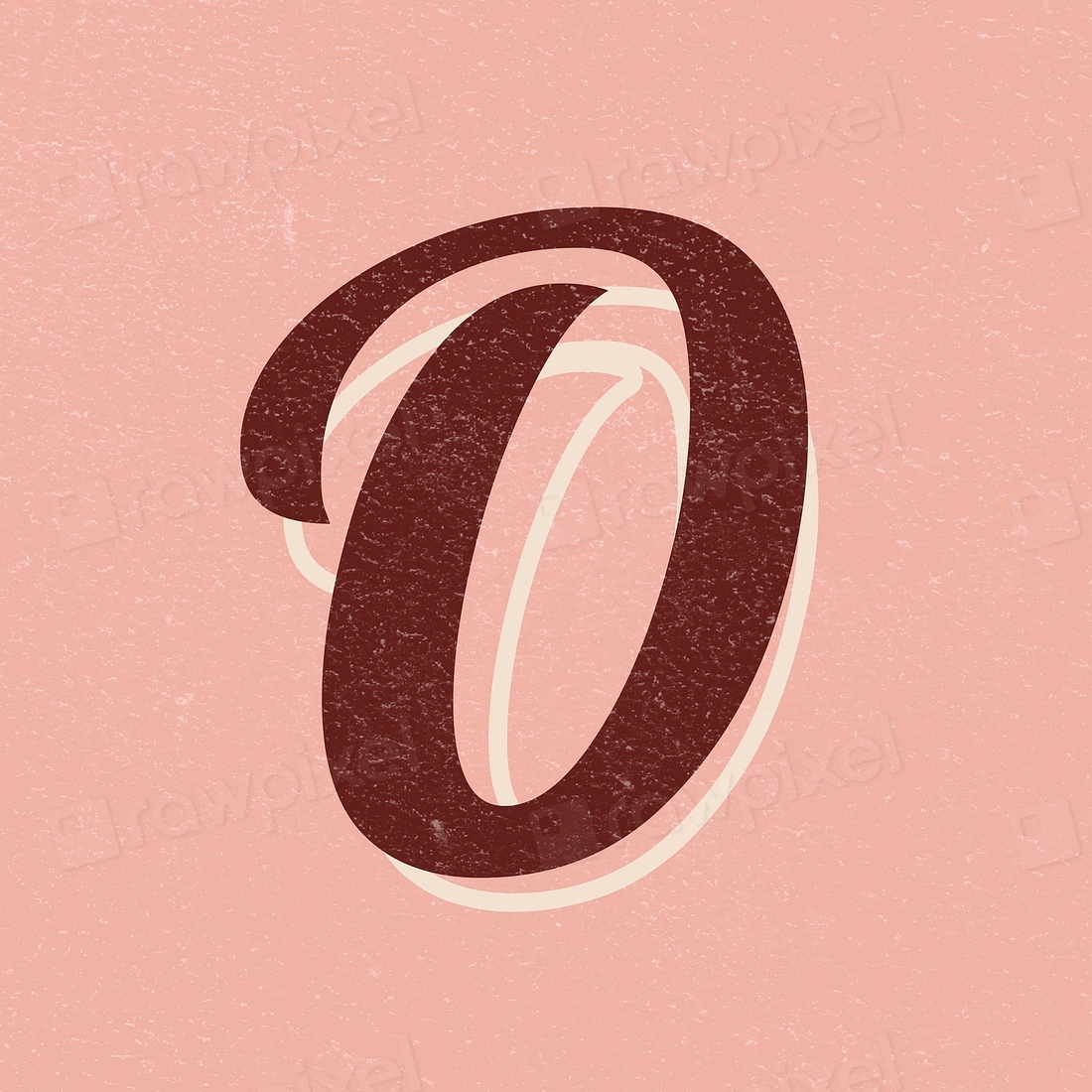 Letter O font printable z | Premium PSD - rawpixel