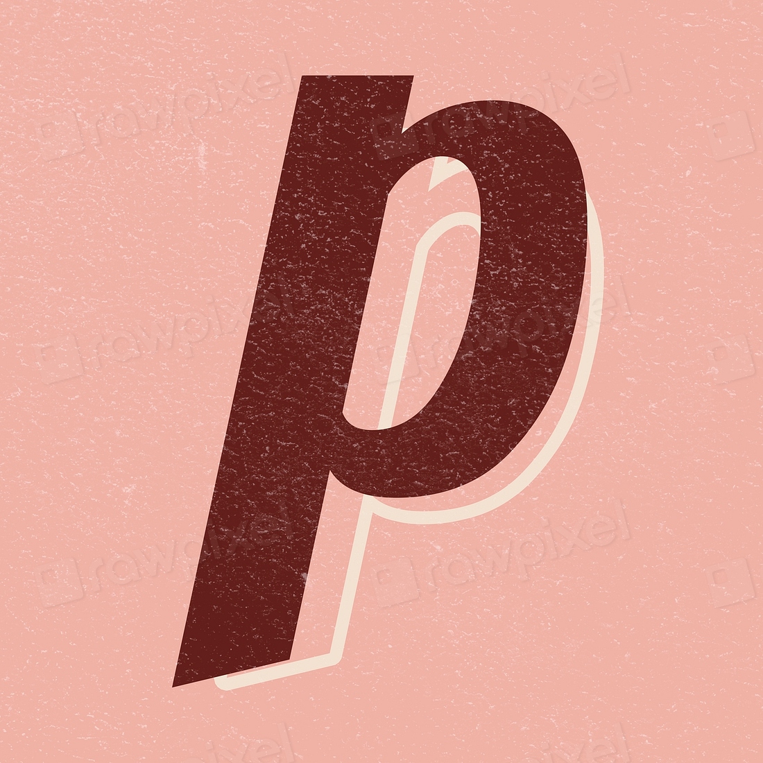 Letter P font printable z | Premium PSD - rawpixel