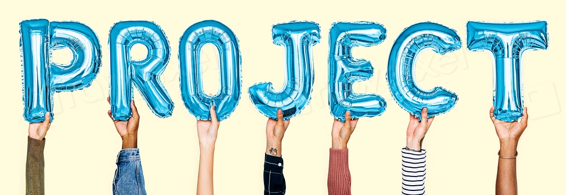 Blue silver alphabet helium balloons | Premium Photo - rawpixel