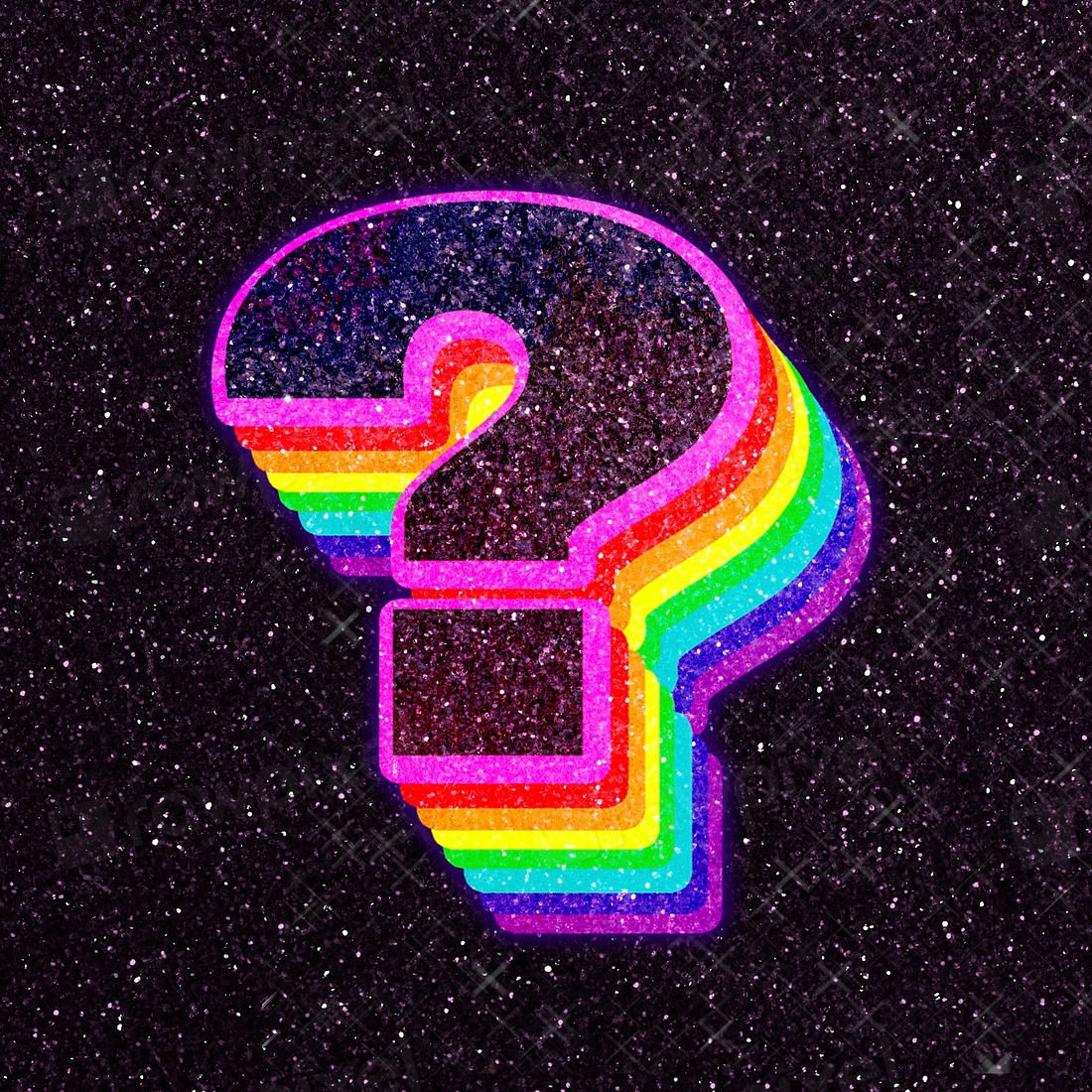 Question mark font psd vintage | Premium PSD - rawpixel