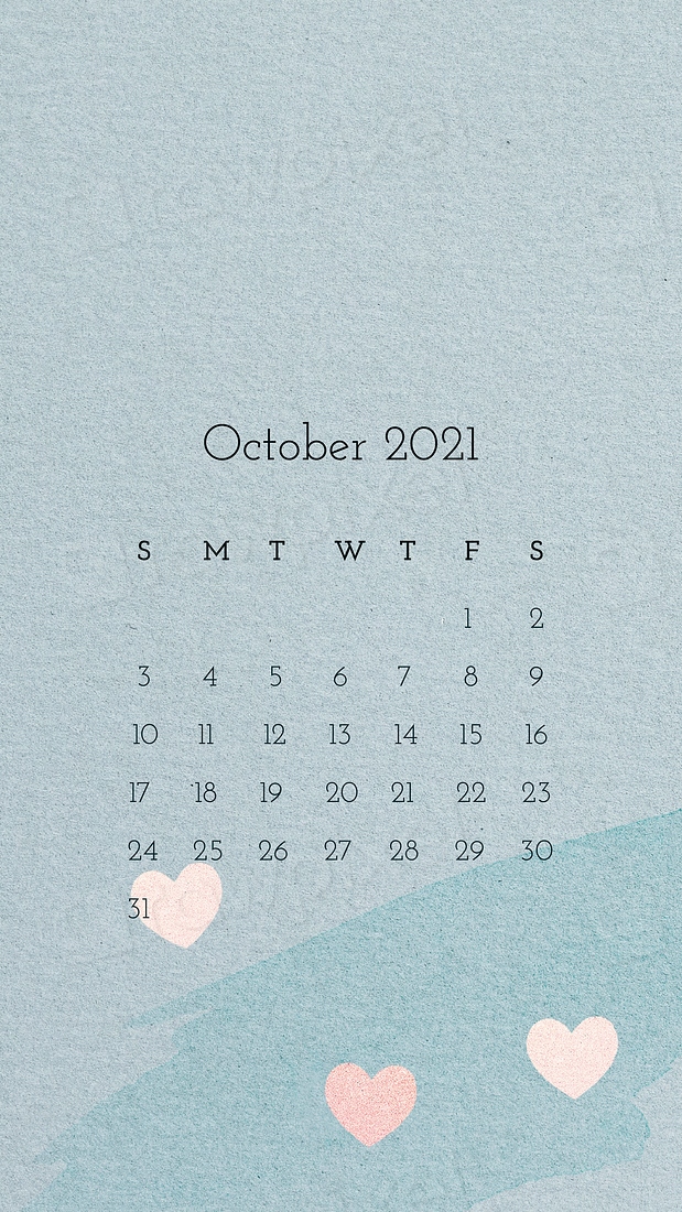 Calendar 2021 October editable template | Premium Vector - rawpixel