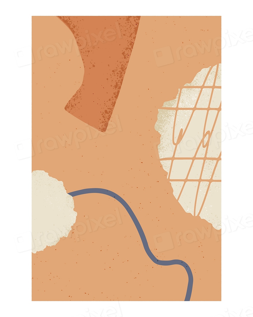 Abstract poster, earth tone graphic | Free Photo - rawpixel