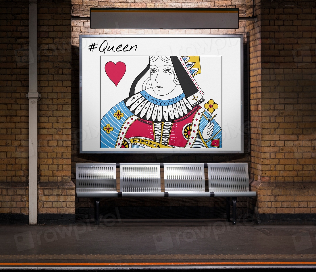 Queen Card Feminine Women Graphic | Free Photo - rawpixel