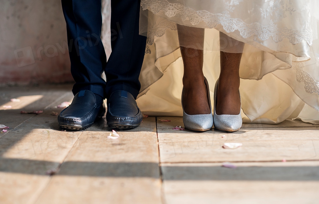 Bride and Groom Feet Standing | Premium Photo - rawpixel