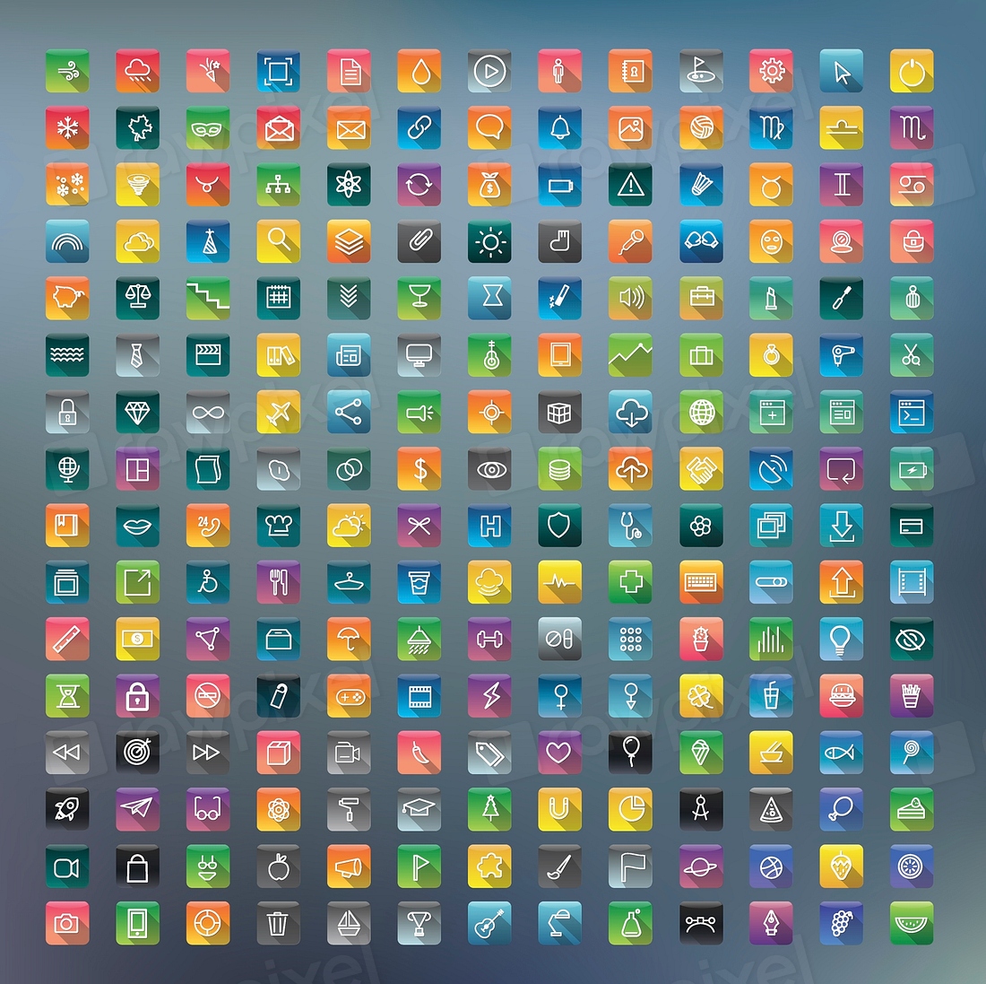 Set of mixed computer icons | Premium Vector - rawpixel