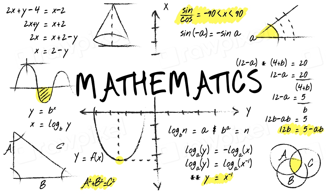 Methematics Math Algebra Calculus Numbers | Premium Photo - rawpixel
