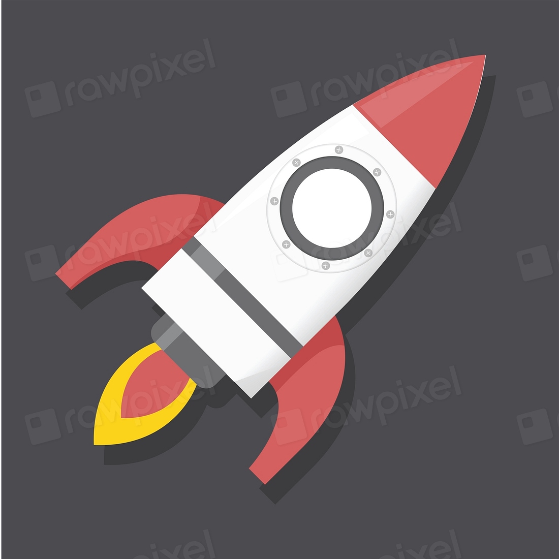 Icon graphic rocket launch vector | Premium Vector - rawpixel