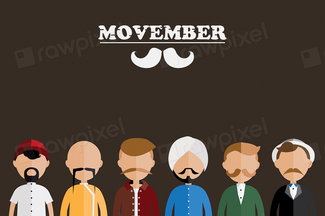 Movember awareness campaign | Premium Photo - rawpixel