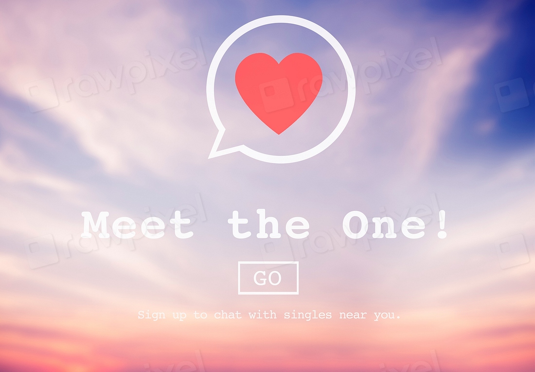 Meet One Online Matchmaking Sign | Free Photo - rawpixel