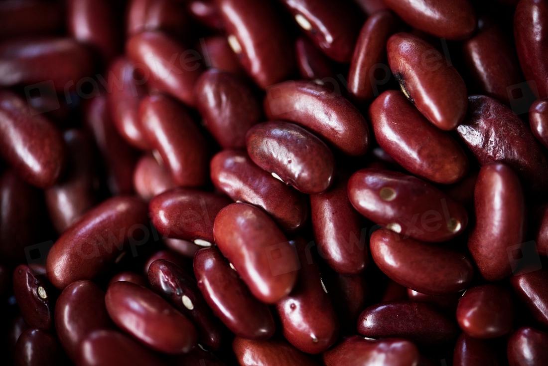 Macro shot red kidney beans | Free Photo - rawpixel
