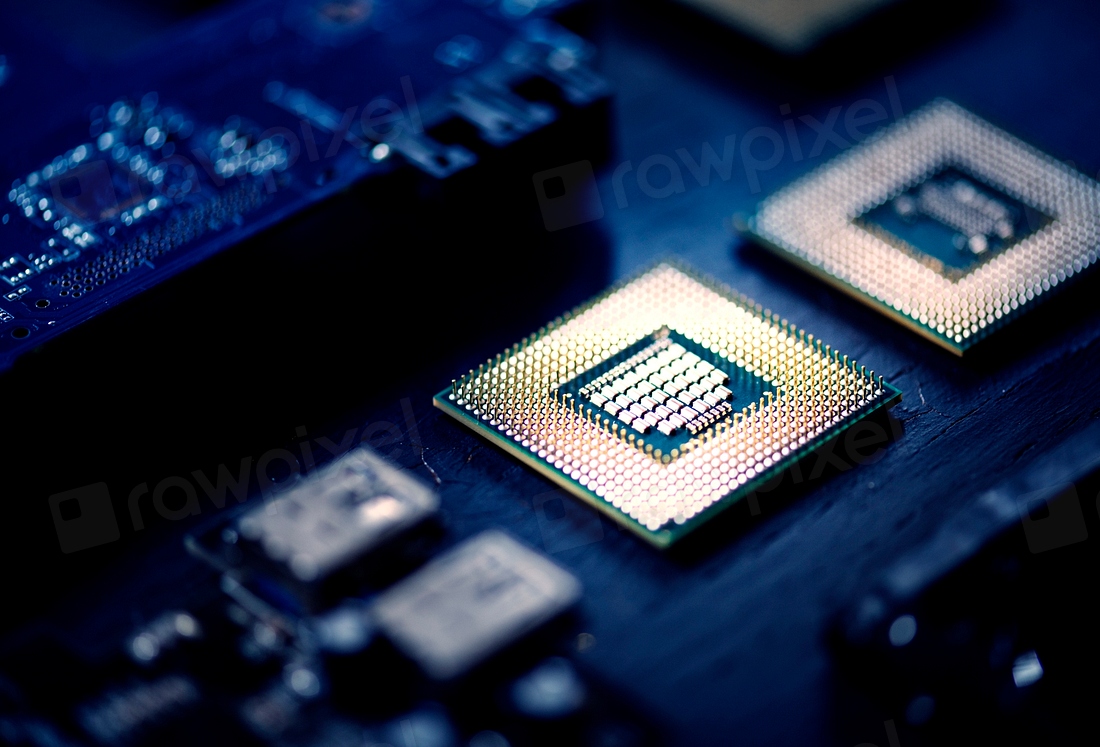 Closeup of computer processor | Premium Photo - rawpixel