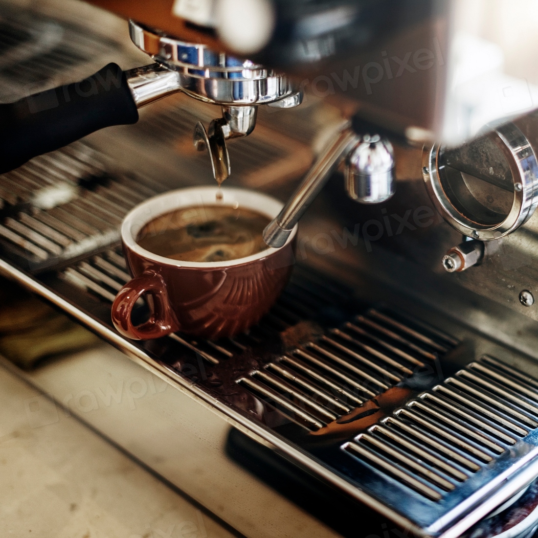 Closeup of coffee machine | Premium Photo - rawpixel