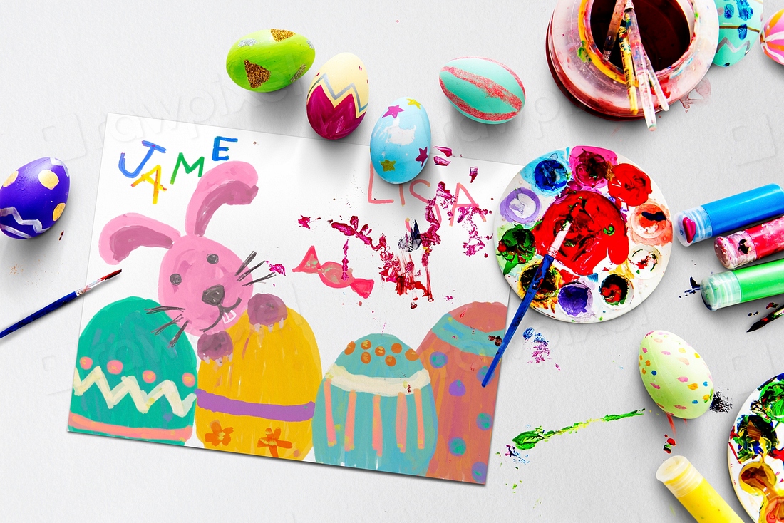 Easter traditional to paint eggs. | Premium Photo - rawpixel