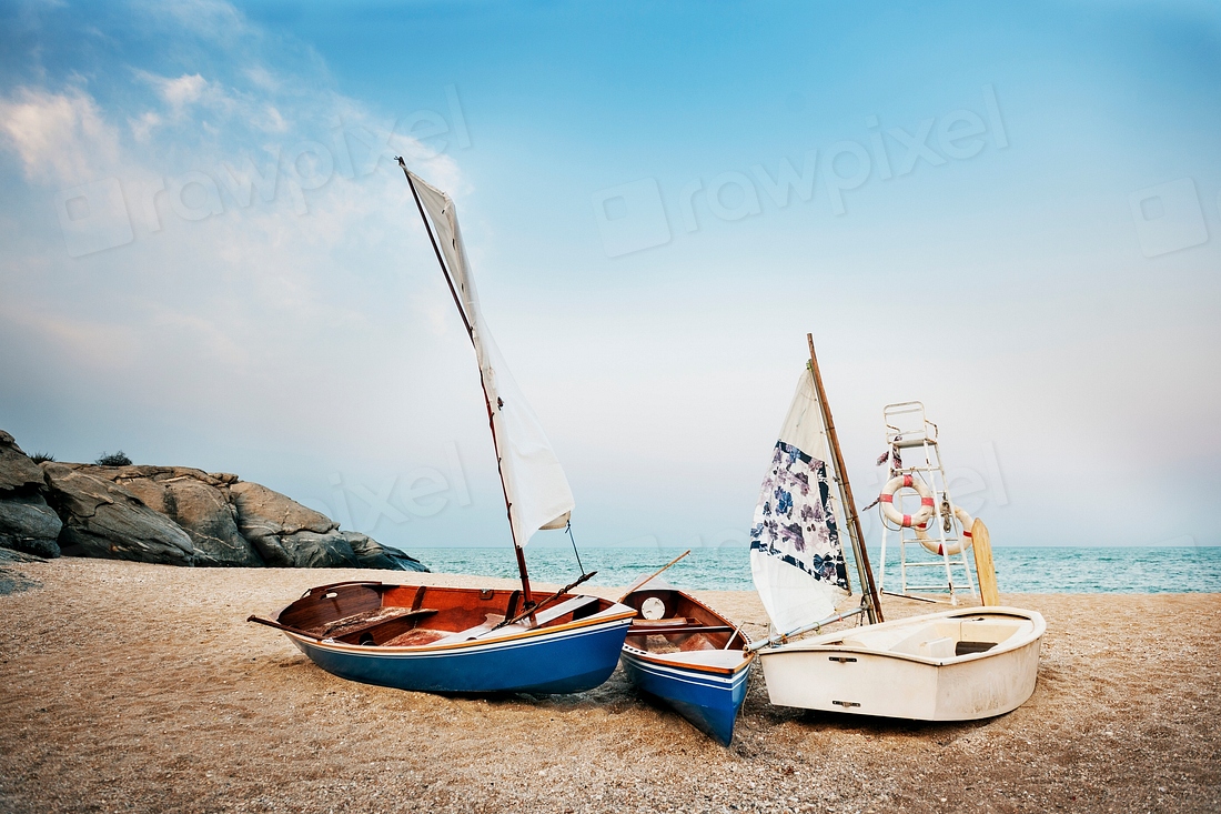 Beach Summer Holiday Vacation Boat | Premium Photo - rawpixel