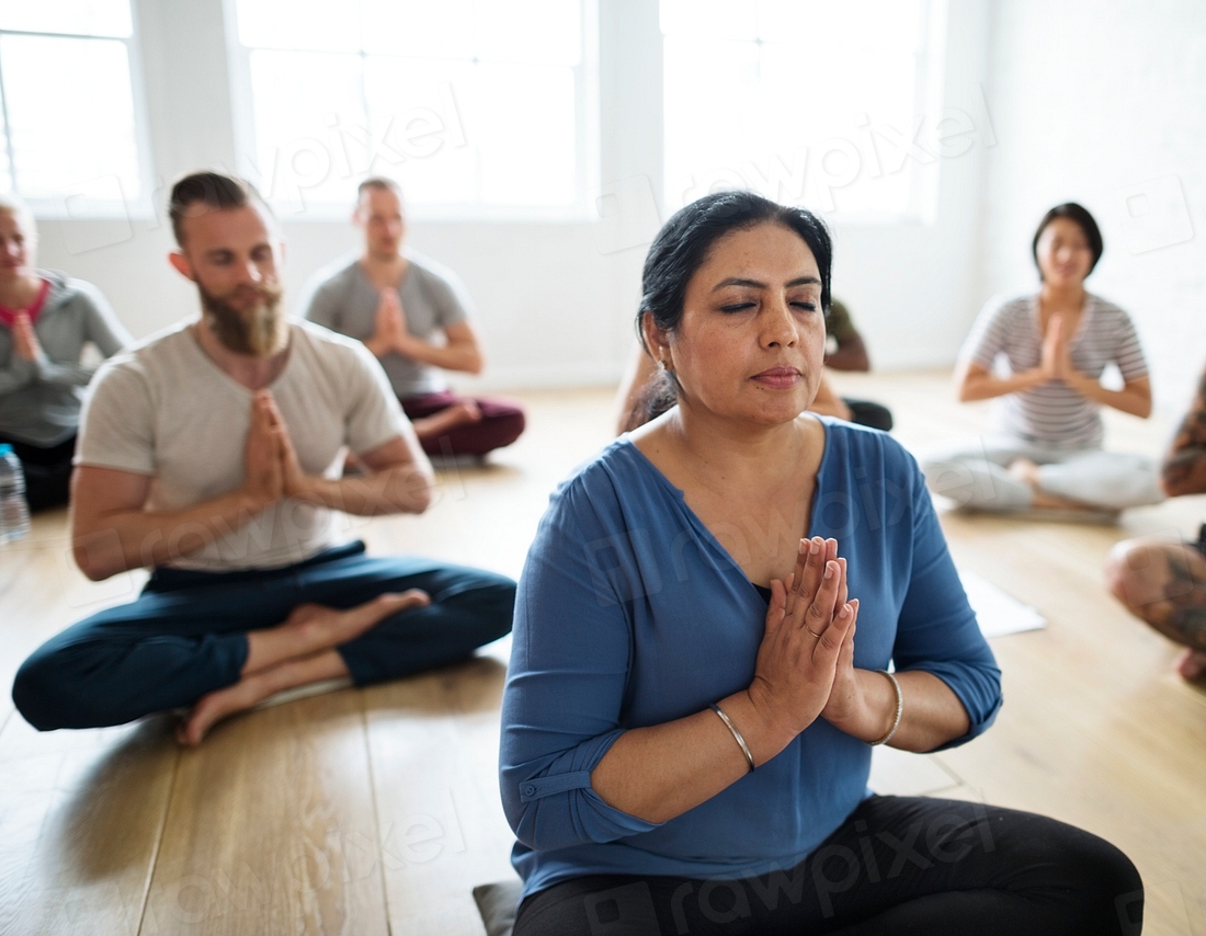 Yoga class concept | Premium Photo - rawpixel