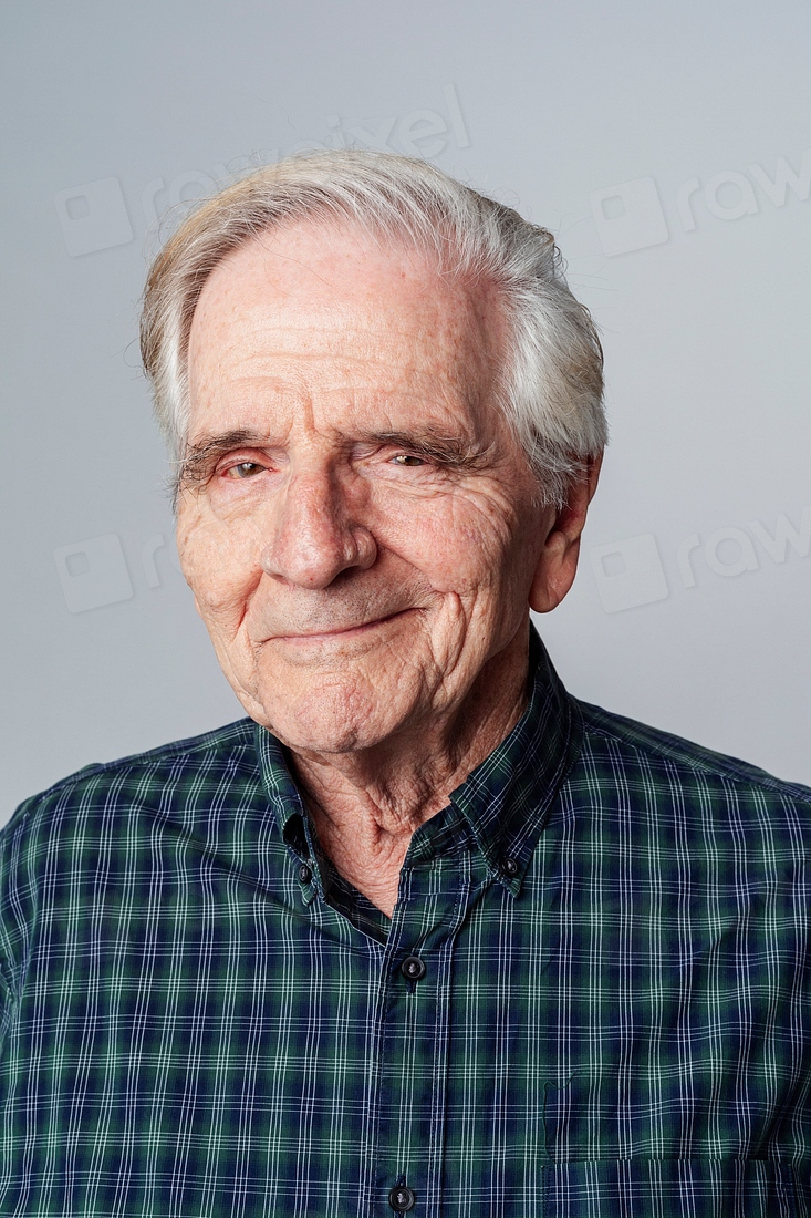 Portrait happy senior man | Premium Photo - rawpixel