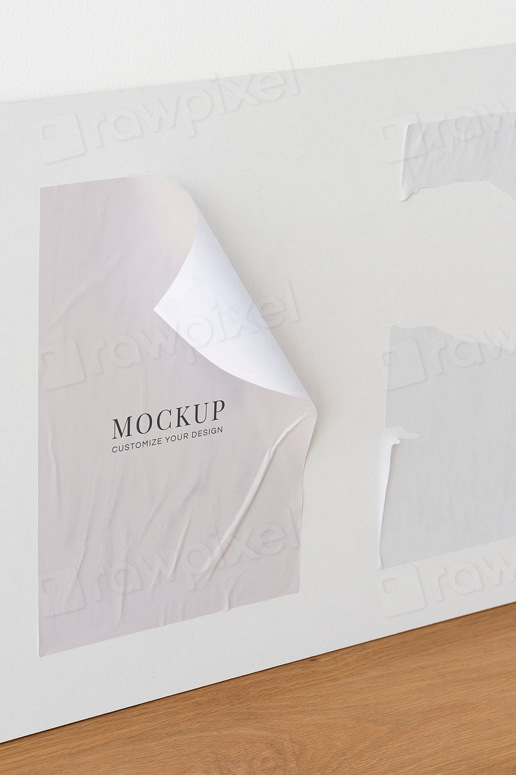Torn paper mockup wall | Premium PSD Mockup - rawpixel