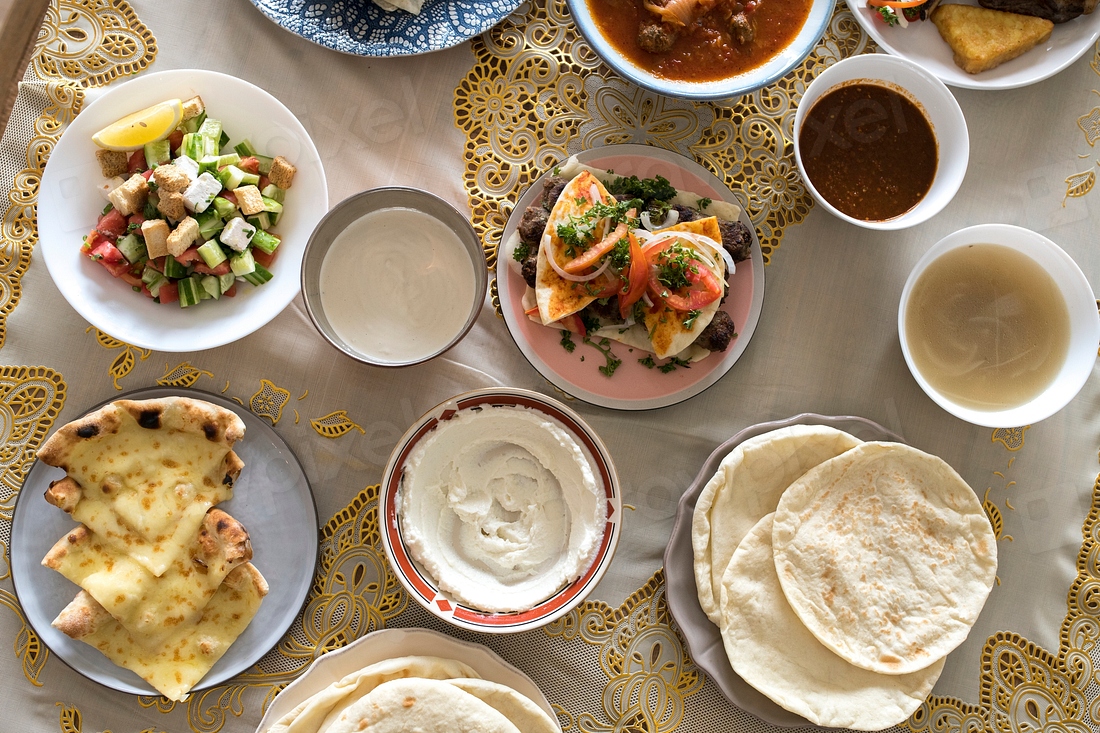Delicious food Ramadan feast | Premium Photo - rawpixel