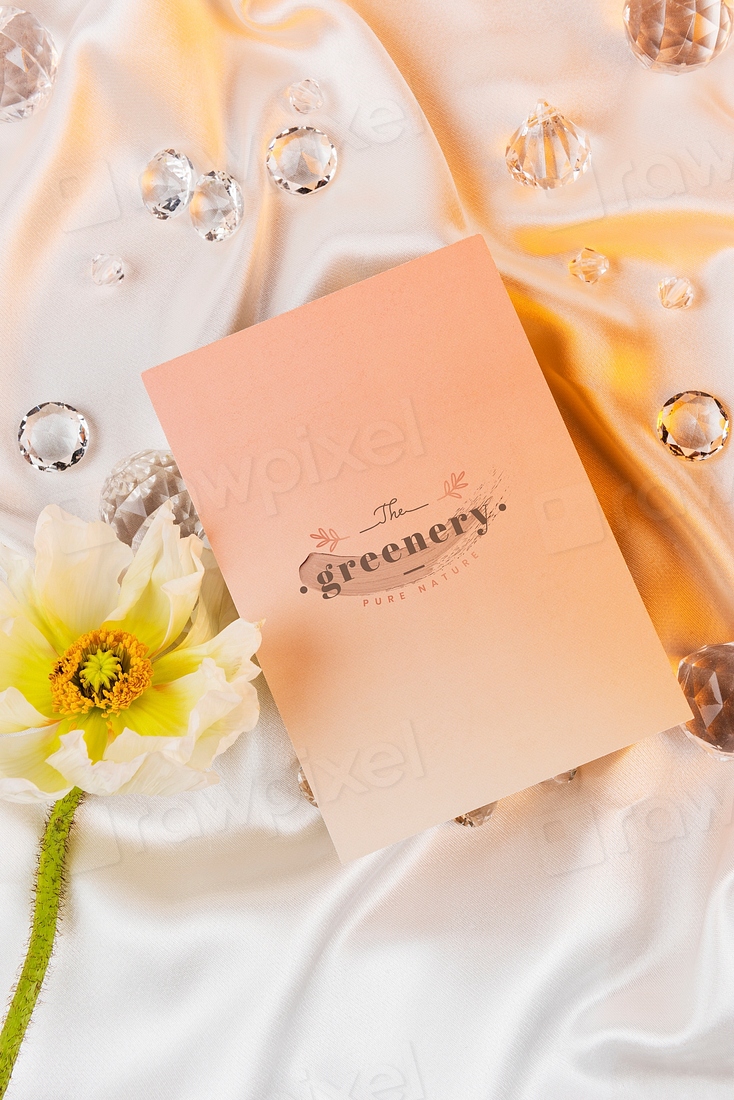 Pink blank invitation card mockup | Premium PSD Mockup - rawpixel