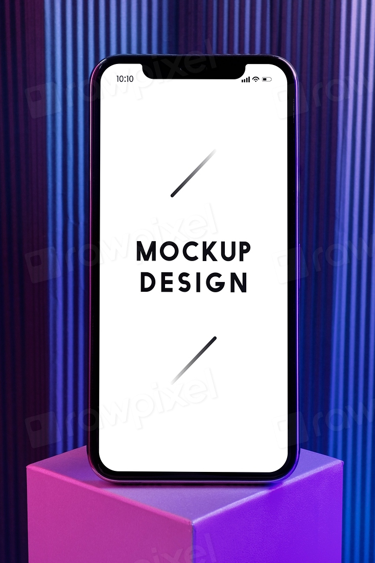Premium mobile phone screen mockup | Premium PSD Mockup - rawpixel