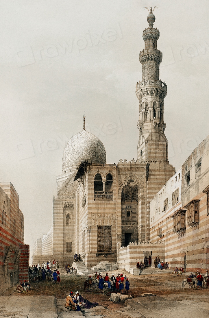 Tombs Khalifs (Caliphs) Cairo illustration | Free Photo Illustration ...