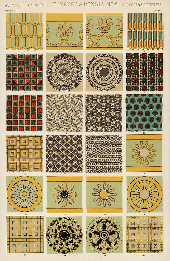 Vintage pattern illustration. Digitally enhanced | Free Photo ...