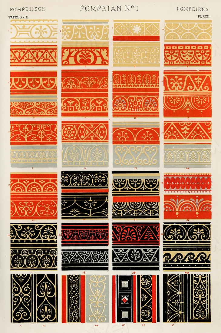 Vintage pattern illustration. Digitally enhanced | Free Photo ...