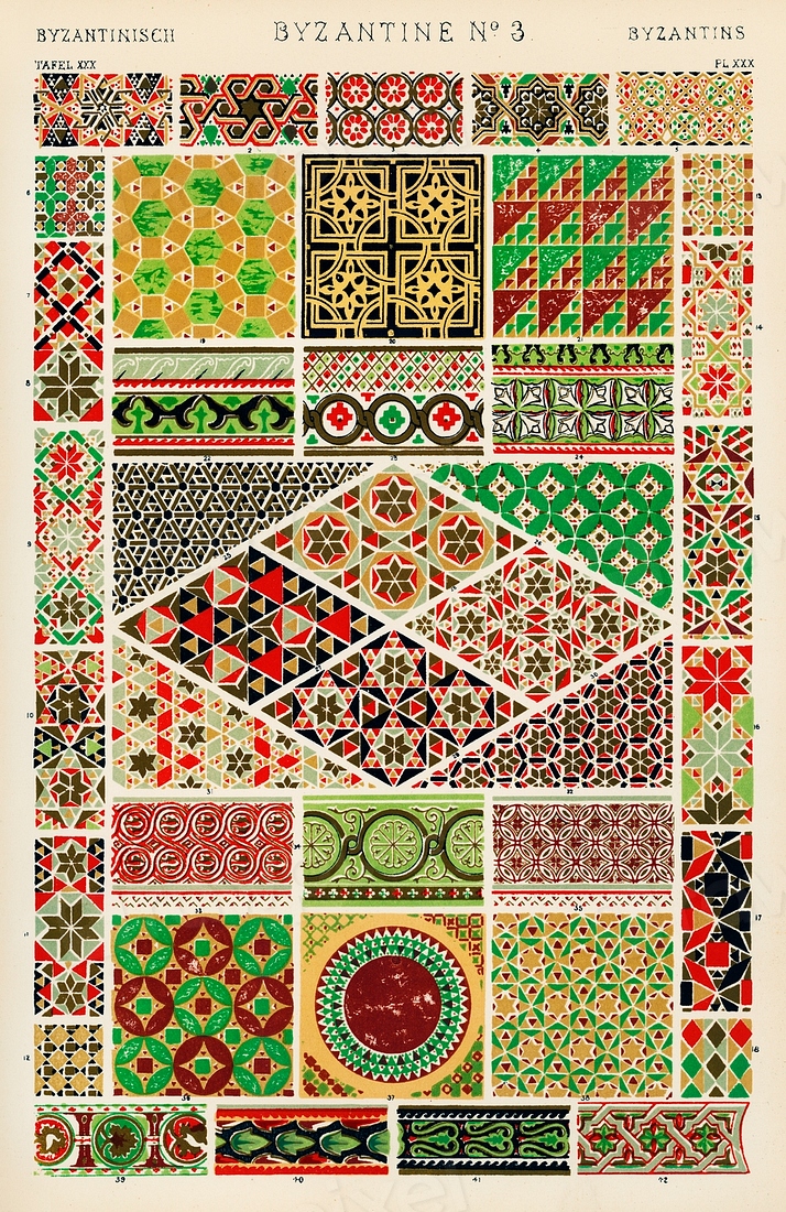 Vintage pattern illustration. Digitally enhanced | Free Photo ...