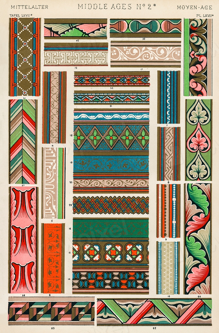 Vintage pattern illustration. Digitally enhanced | Free Photo ...