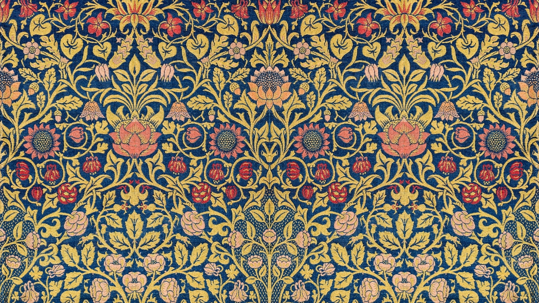 Flower patterned HD wallpaper, botanical | Premium Photo Illustration ...