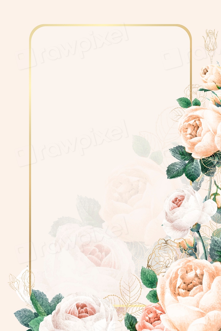 Blank golden rectangle frame vector | Premium Vector - rawpixel