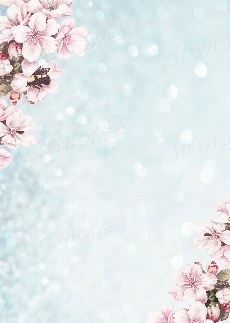 Cherry blossom flower border frame | Premium PSD - rawpixel