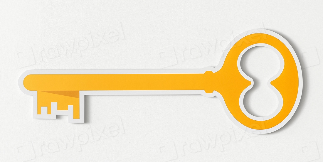 Golden key security access icon | Premium Photo - rawpixel