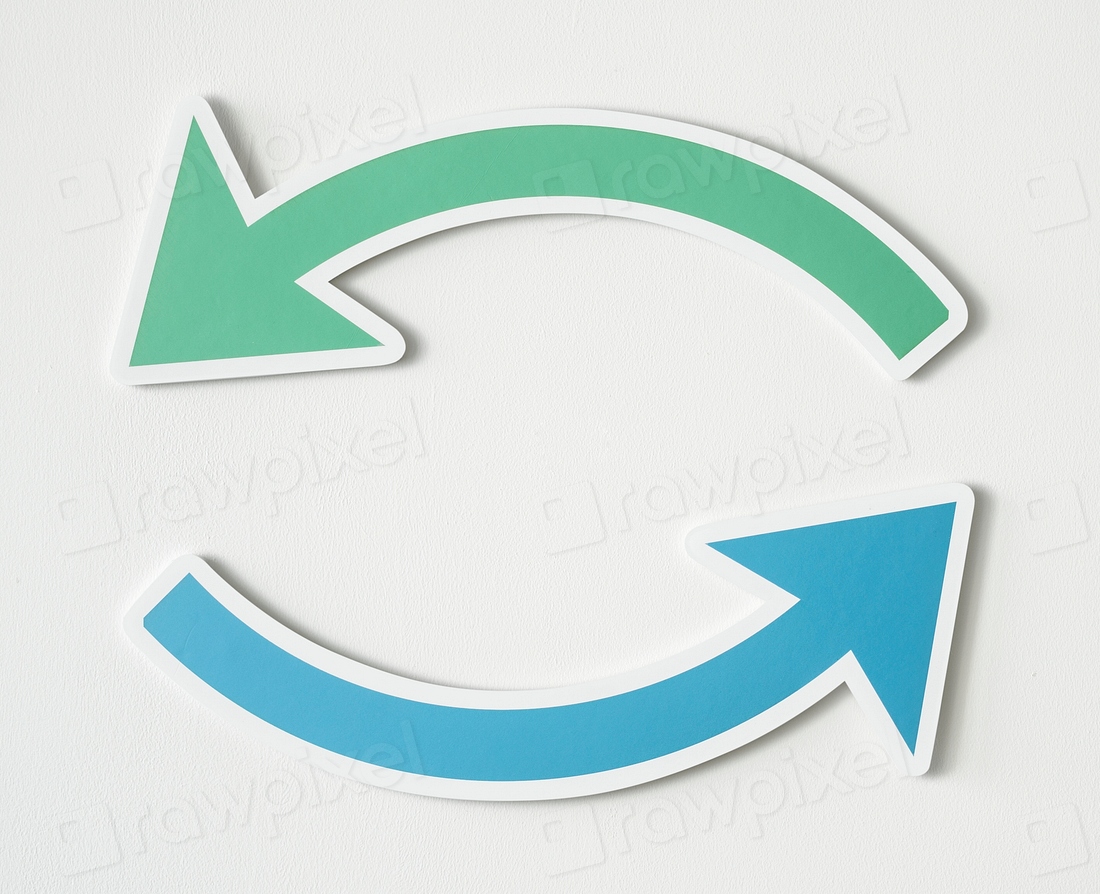 Icon with two arrows refresh | Free Photo - rawpixel Icon with two arrows refresh | Free Photo - rawpixel