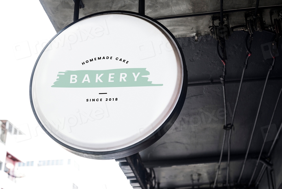 Homemade cake bakery round board | Premium PSD Mockup - rawpixel