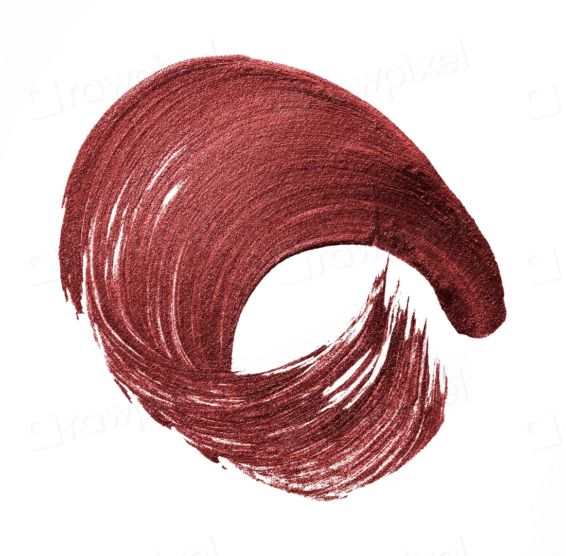 Festive shimmery red brush stroke | Premium PSD - rawpixel