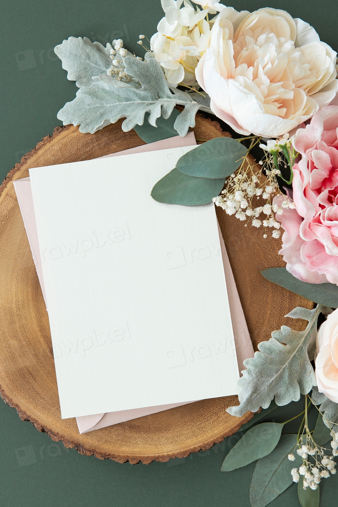 Blank white card template mockup | Premium PSD Mockup - rawpixel